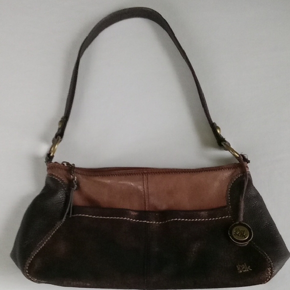 The Sak | Bags | The Sak Metallic Colorblock Leather Shoulder Bag ...